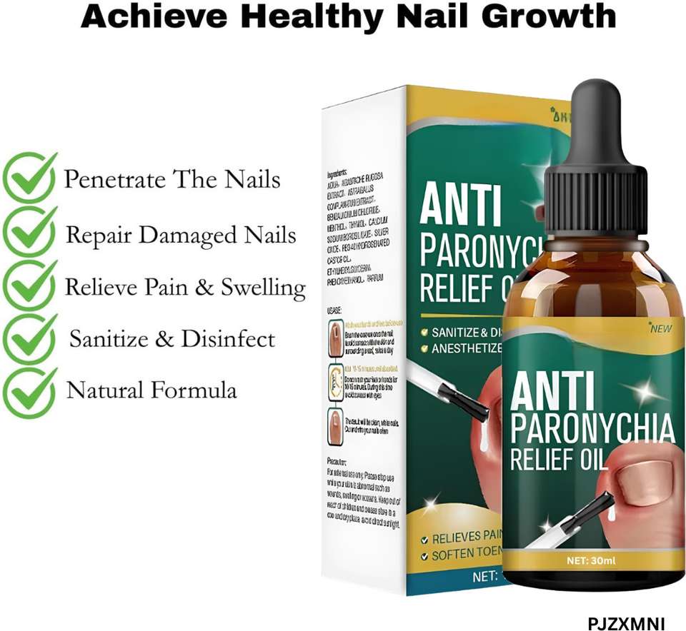 PJZXMNI Anti Fungal Paronychia Relief Oil Helps Maintain Nail Hygiene ...