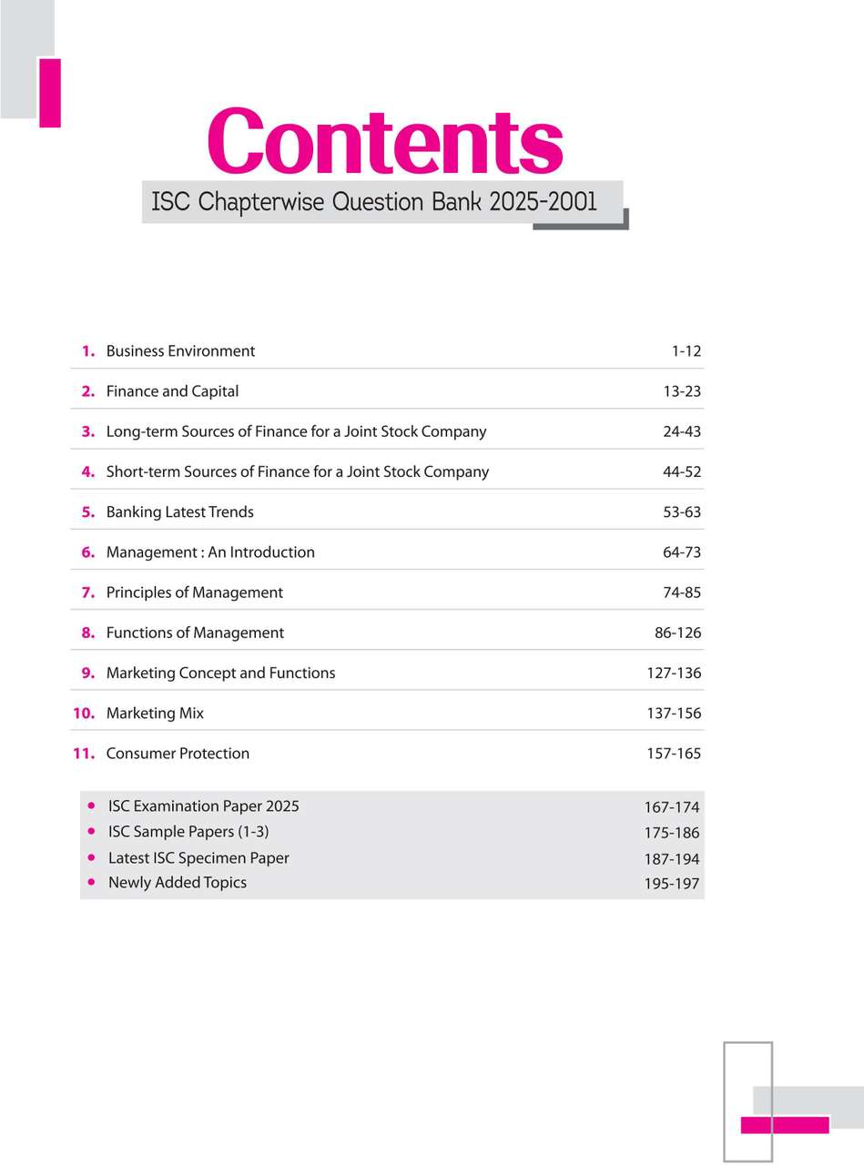 Arihant ISC Question Bank Chapterwise & Topicwise Class 12 Commerce For ...