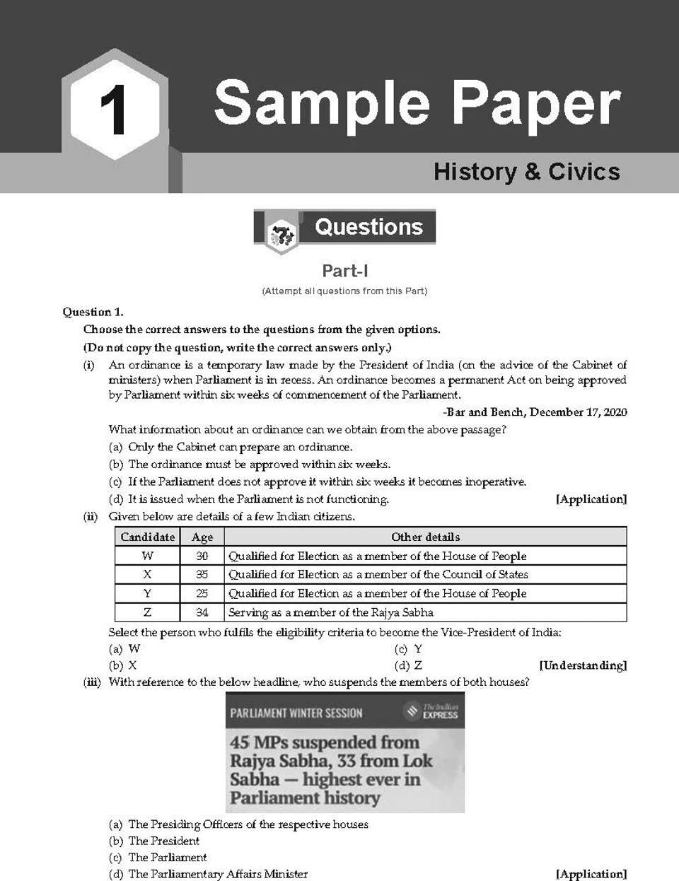 Gurukul By Oswal 61 Sample Question Papers for ICSE Class 10 Board Exam ...