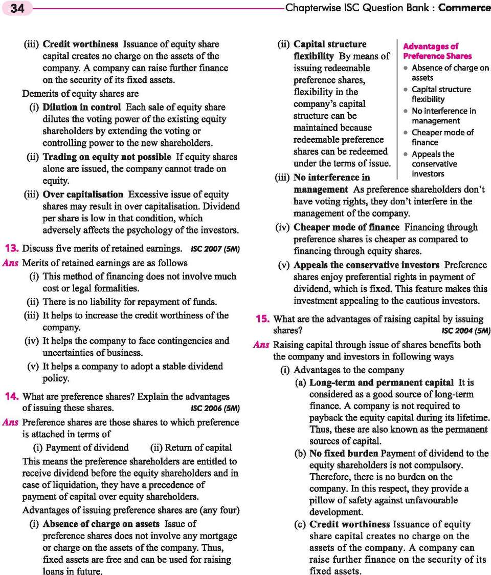 Arihant ISC Question Bank Chapterwise & Topicwise Class 12 Commerce For ...