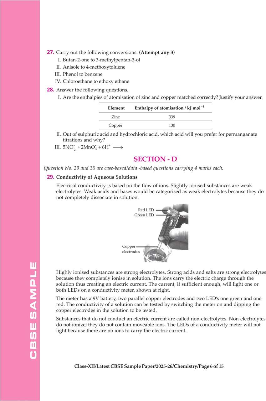 Arihant i-Succeed CBSE Sample Question Papers 2026 Physics, Chemistry ...