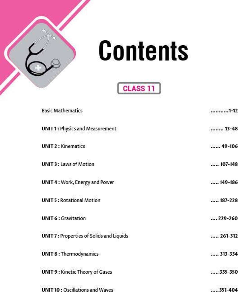 MTG Complete NEET Guide Physics Book For 2026 Exam - NEET Syllabus ...