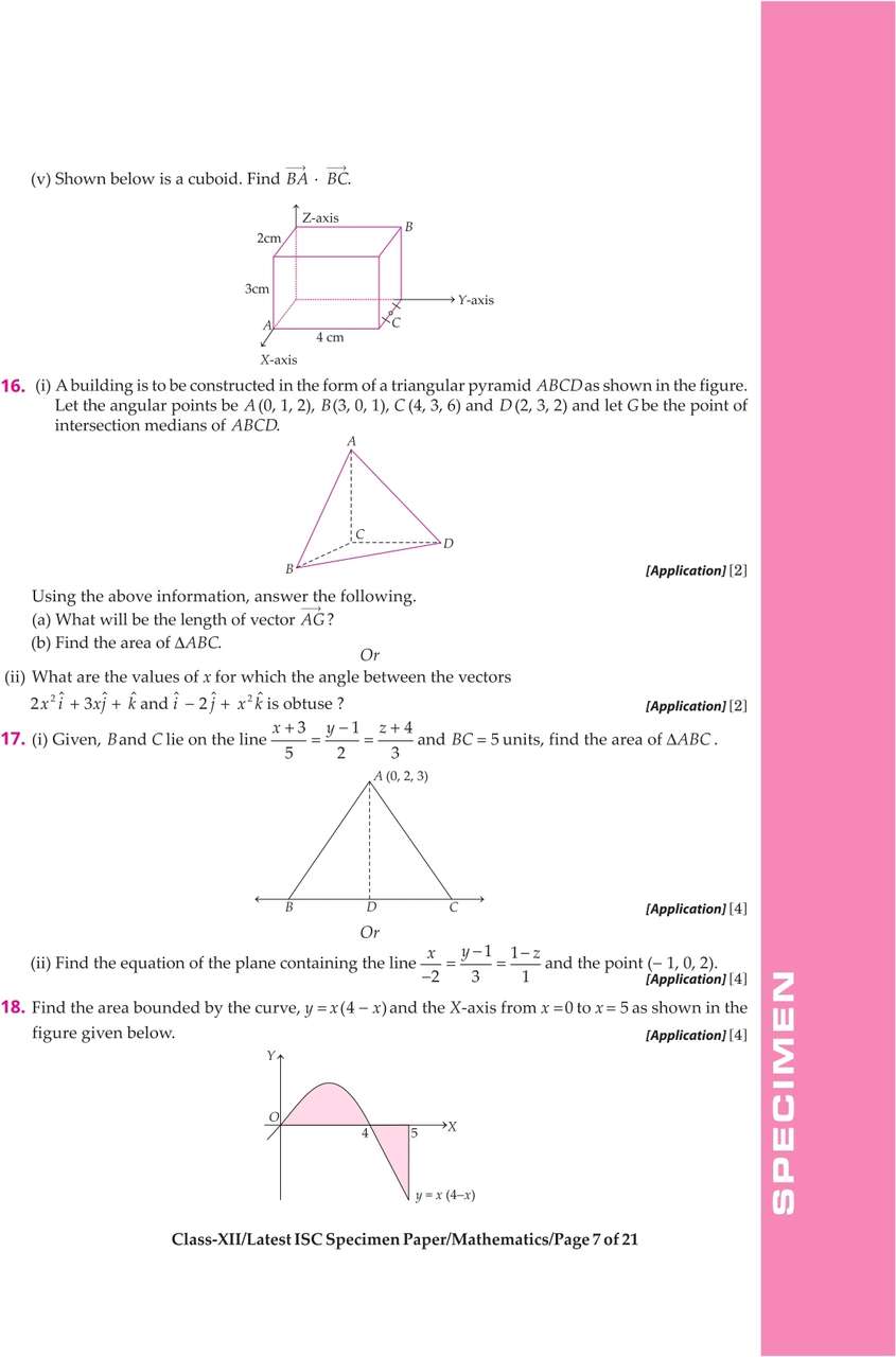 Arihant i-Succeed ISC Sample Question Papers 2026 Mathematics Class 12 ...