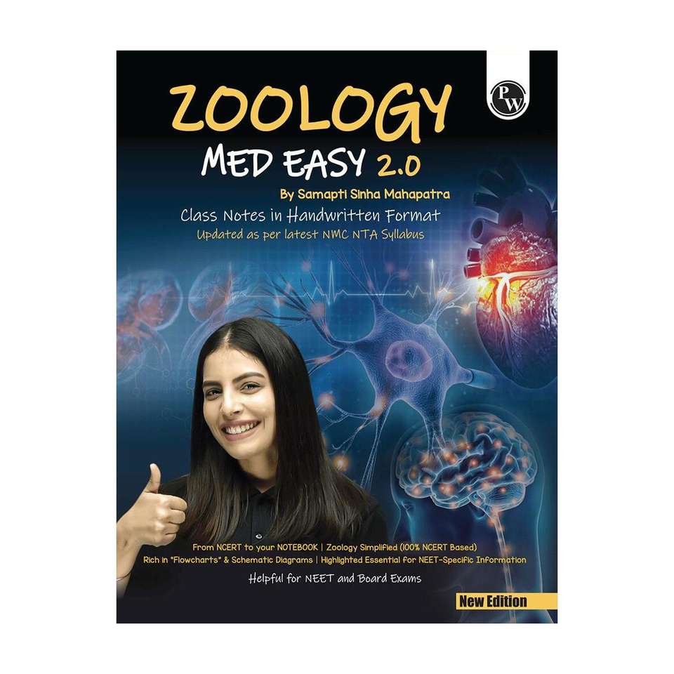 Pw Zoology Med Easy 2.0 for Neet and Board Exams 2025-26 | Flowcharts ...