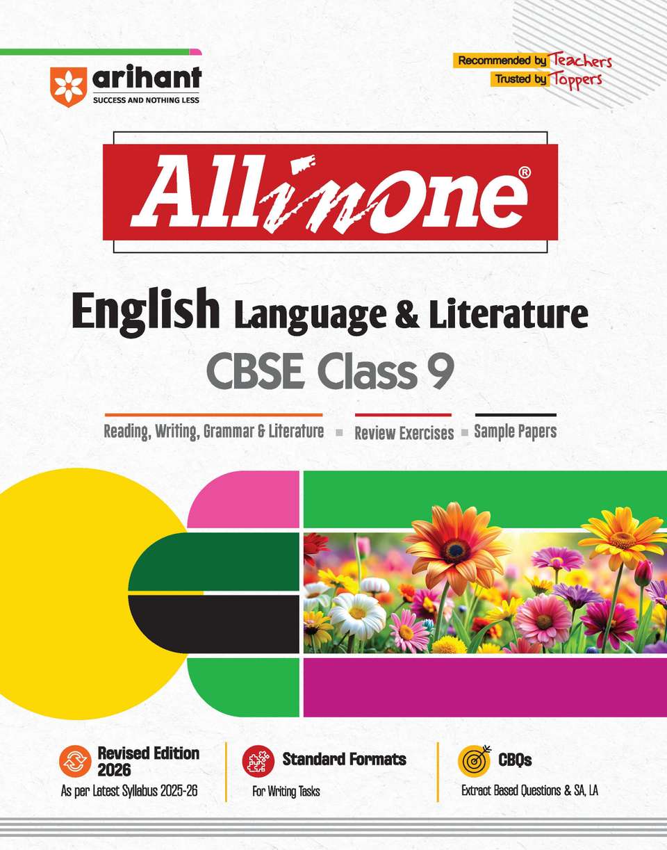 (Old Edition) Arihant All in One English Language & Literature Class 9 ...