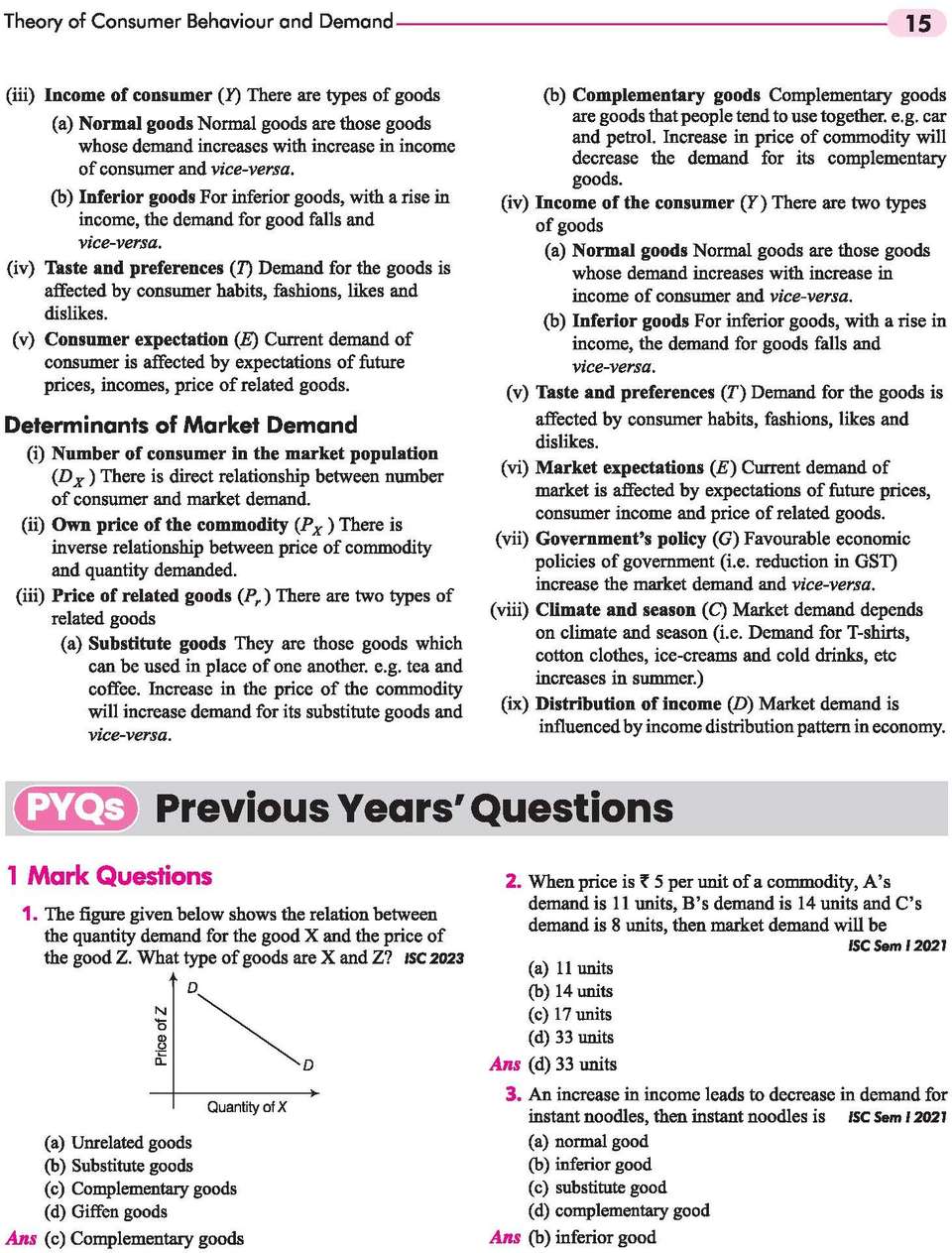 Arihant ISC Question Bank Chapterwise & Topicwise Class 12 Economics ...
