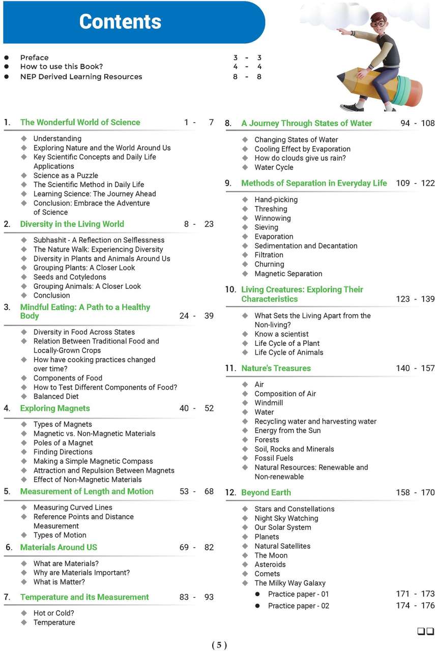 Oswaal One for All Question Bank Ncert & Cbse, Class-6 Science -Curios ...