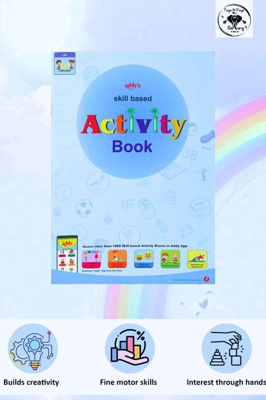 ADDY Skill-Based LKG Workbook Set 2 Early Learning Books (148 Pages ...