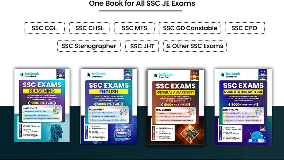 Testbook SSC MTS Smartbook Set: Reasoning, Quantitative Aptitude ...