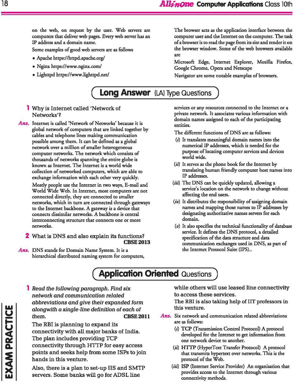 Arihant All in One Computer Applications Class 10 for CBSE Exams 2025 ...