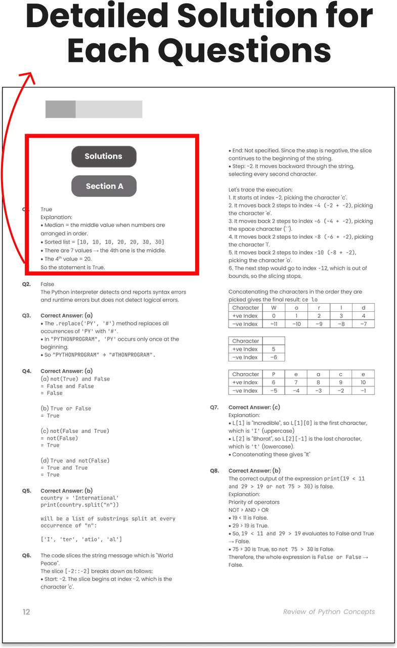 Vedantu Challenge 100 Computer Science PYQ Book for CBSE Class 12 2026 ...