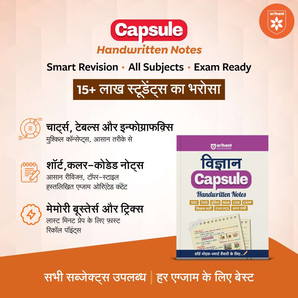 Arihant Capsule Handwritten Notes Combo Books 2025 (Set of 4) | Maths ...