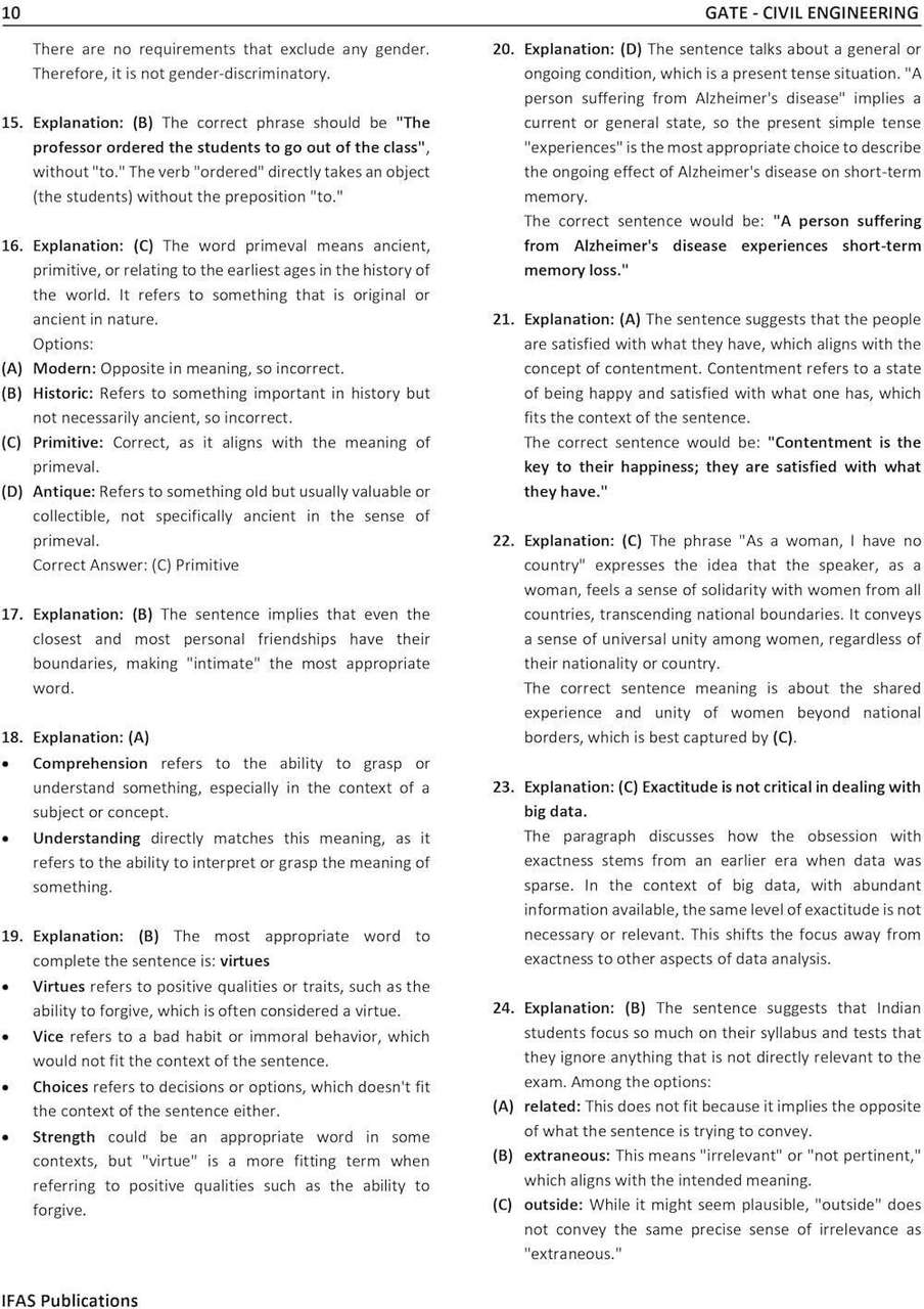 GATE Civil Engineering 2027 - 30 Years Previous Year Solved Papers ...