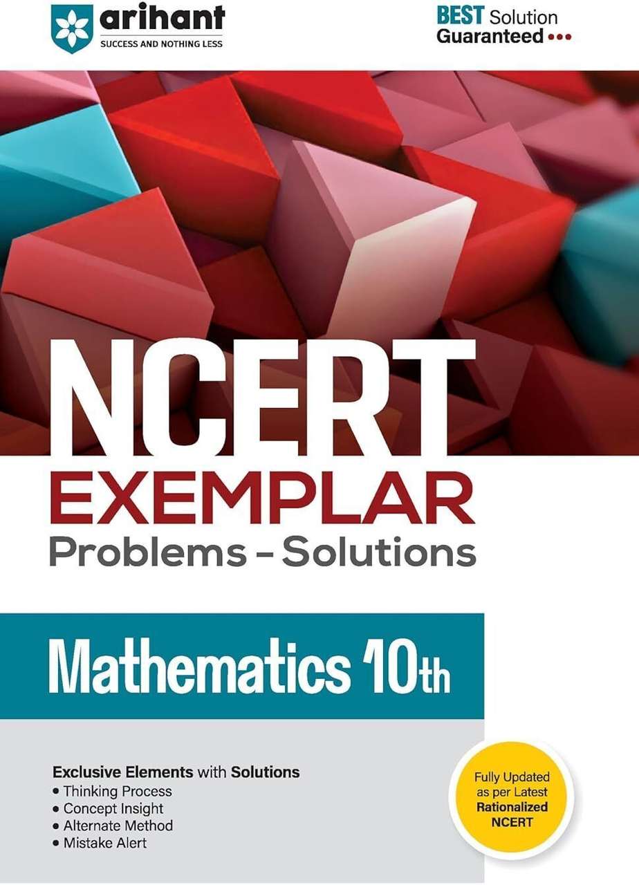 Arihant NCERT Exemplar Science, Math 10th (Set of 2) Problems ...