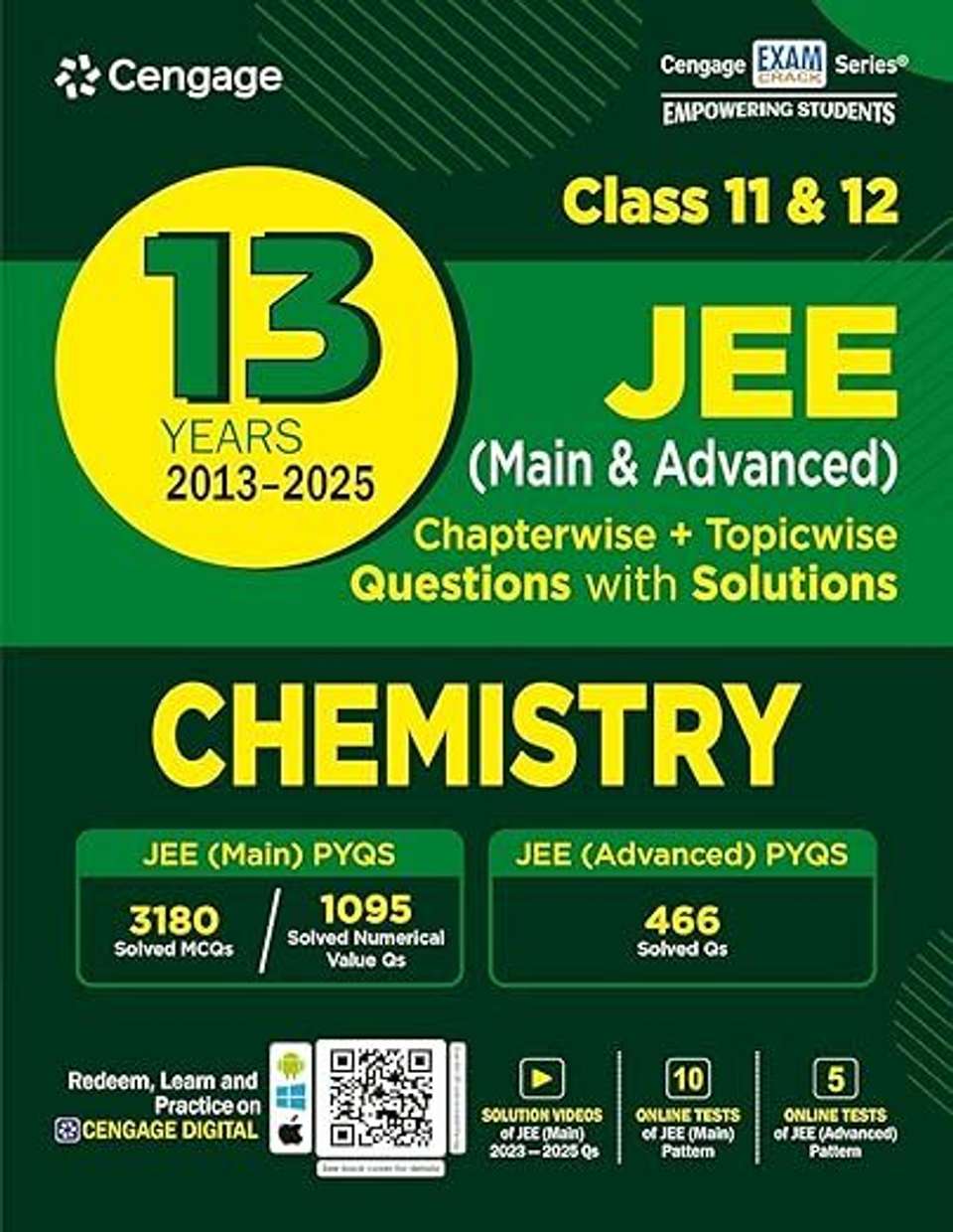 Cengage 13 Years JEE Main & Advanced (2013-2025) Chapterwise ...