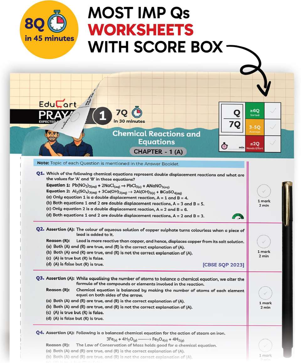 Educart Prayas Cbse Class 10 Chapterwise Most Important Qs (& Pyqs ...