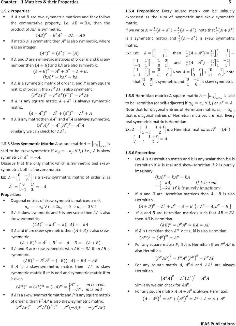CSIR NET Mathematics Book - Linear Algebra | Latest Theory Book with ...