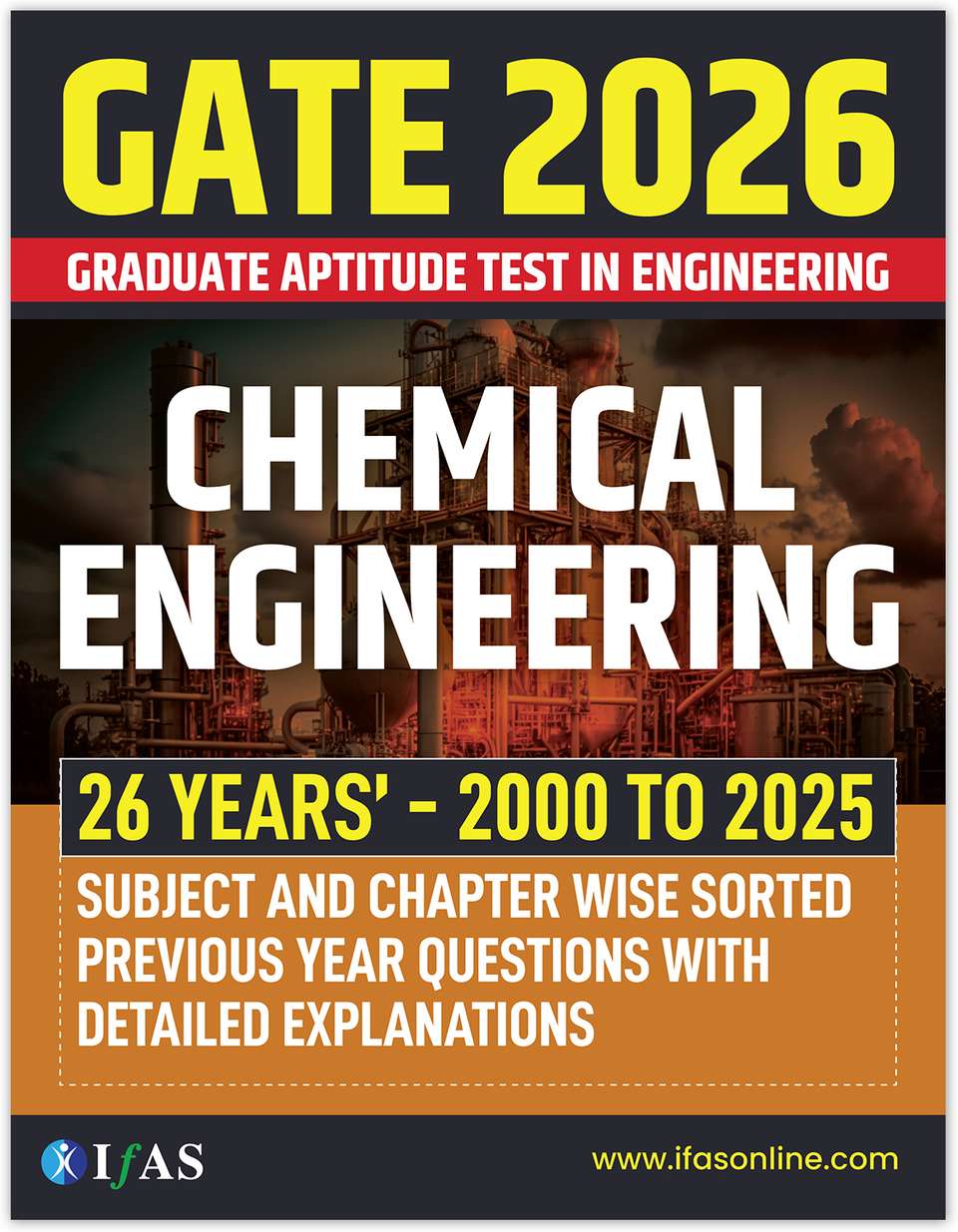 GATE Chemical Engineering 2026 - 26 Years (2000–2025) Subject & Chapter ...