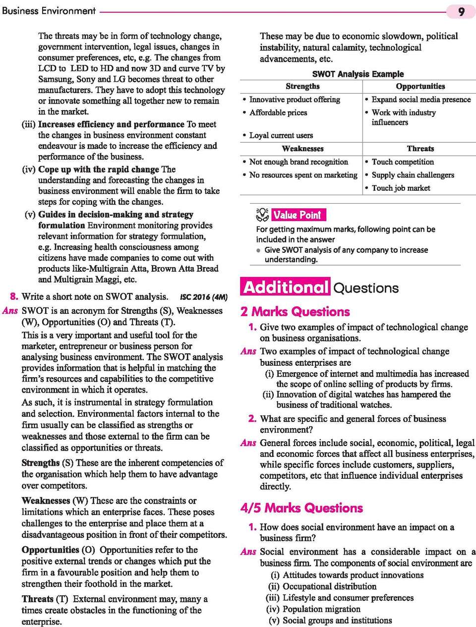 Arihant ISC Question Bank Chapterwise & Topicwise Class 12 Commerce For ...