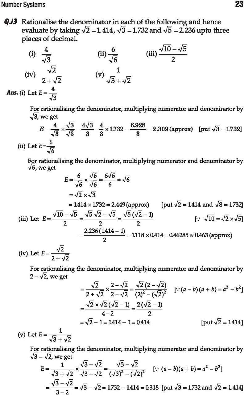 Arihant NCERT Exemplar Mathematics 9th Problems & Solutions with ...