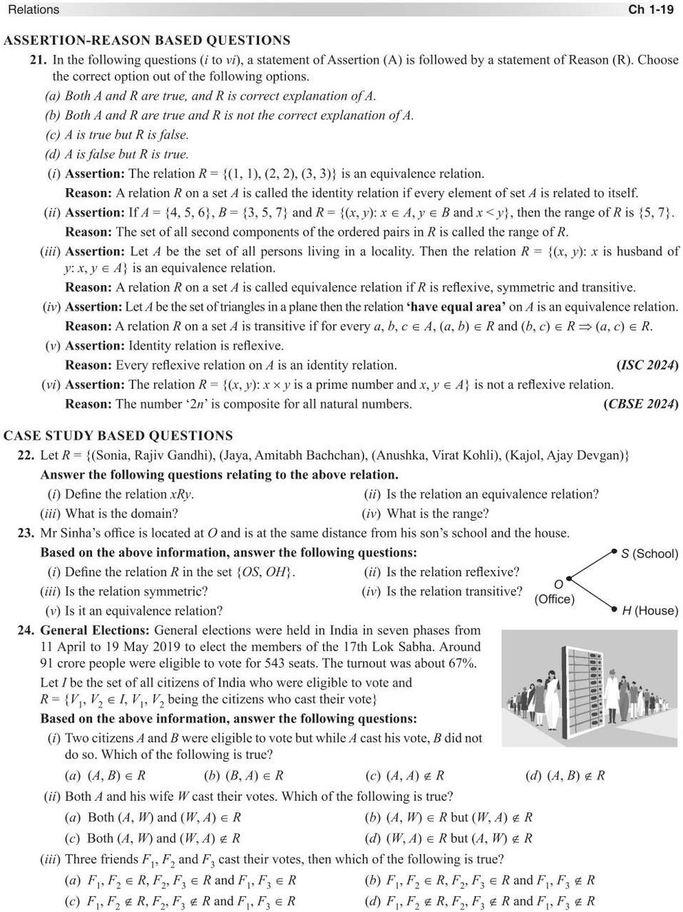 S. Chand ISC Mathematics for Class 12 (XII) - As Per 2027 Syllabus ...
