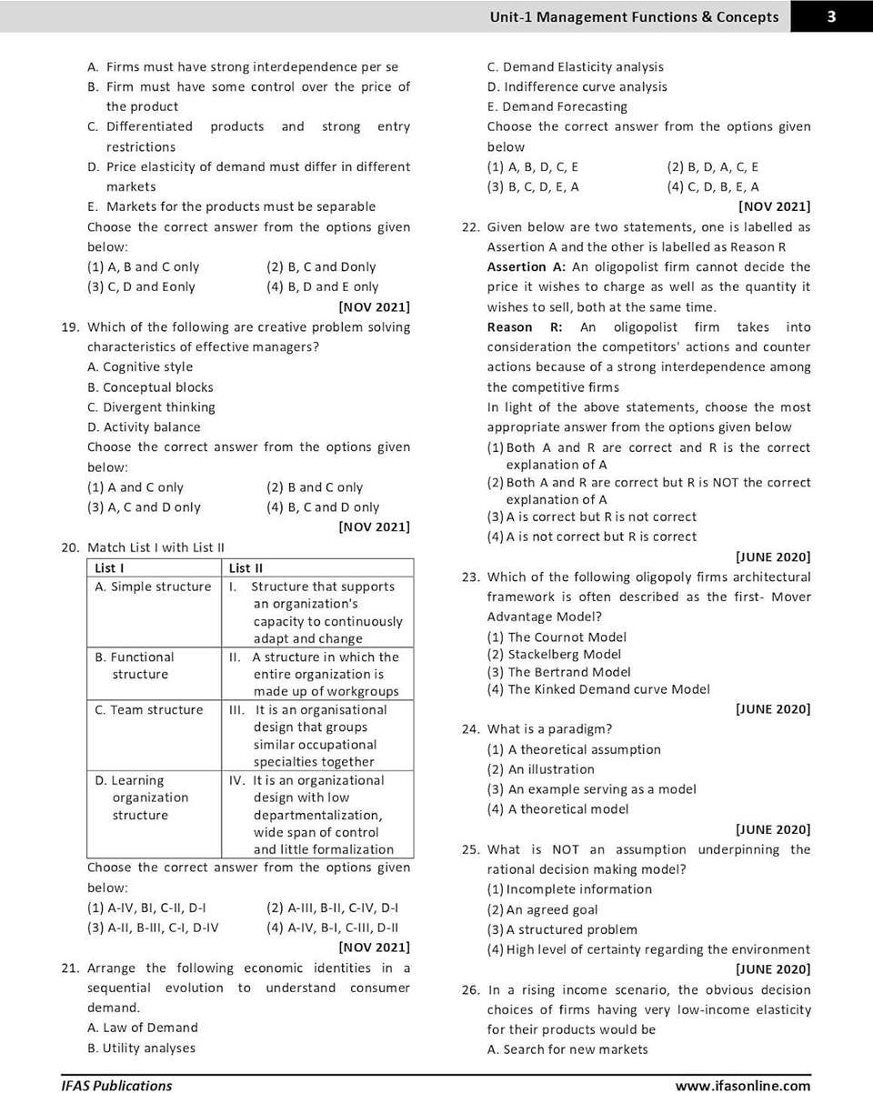 UGC NET Management Book 2025 - UGC NET Paper 2 Management 2025 & UGC ...