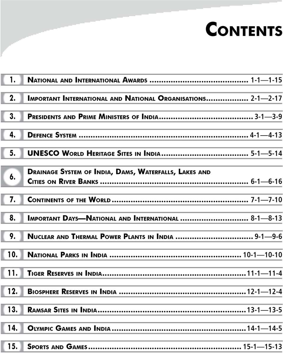 Static GK(General Knowledge) Theory + MCQ Book 2025 in English for ...