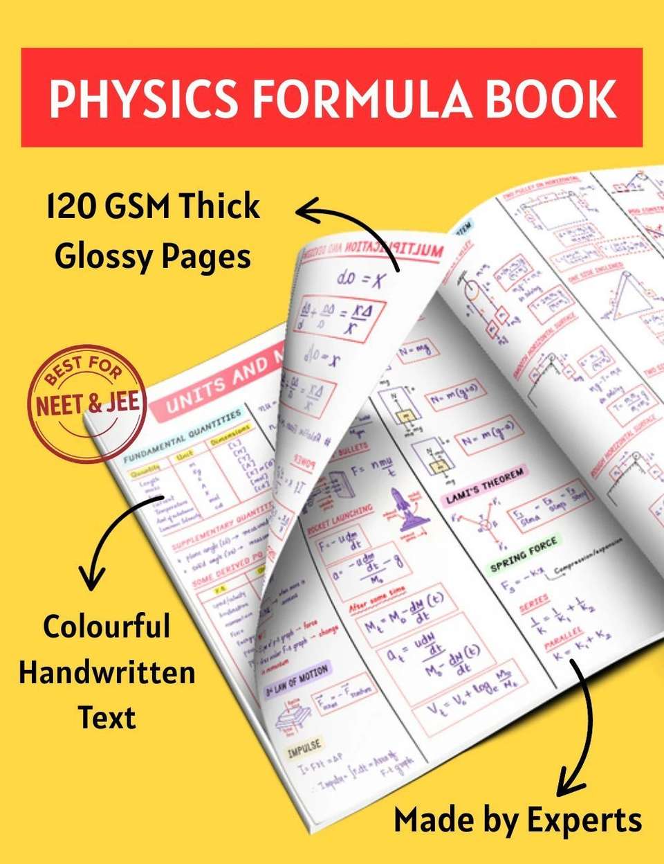 Physics formula book for NEET and JEE - Quick Revision Physics Formula ...