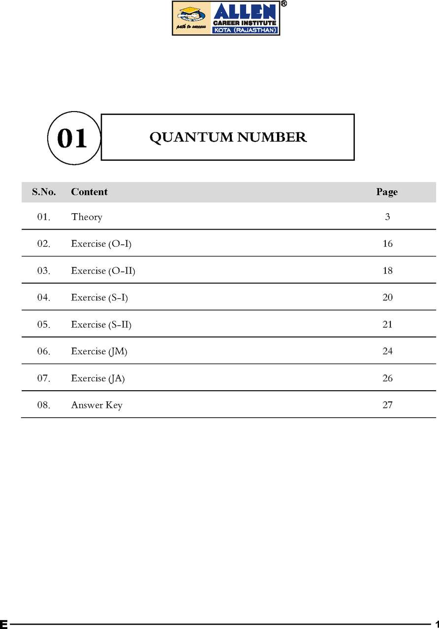 ALLEN 11th JEE MAIN+ADVANCED Study Material Package (Set of 18 Modules ...