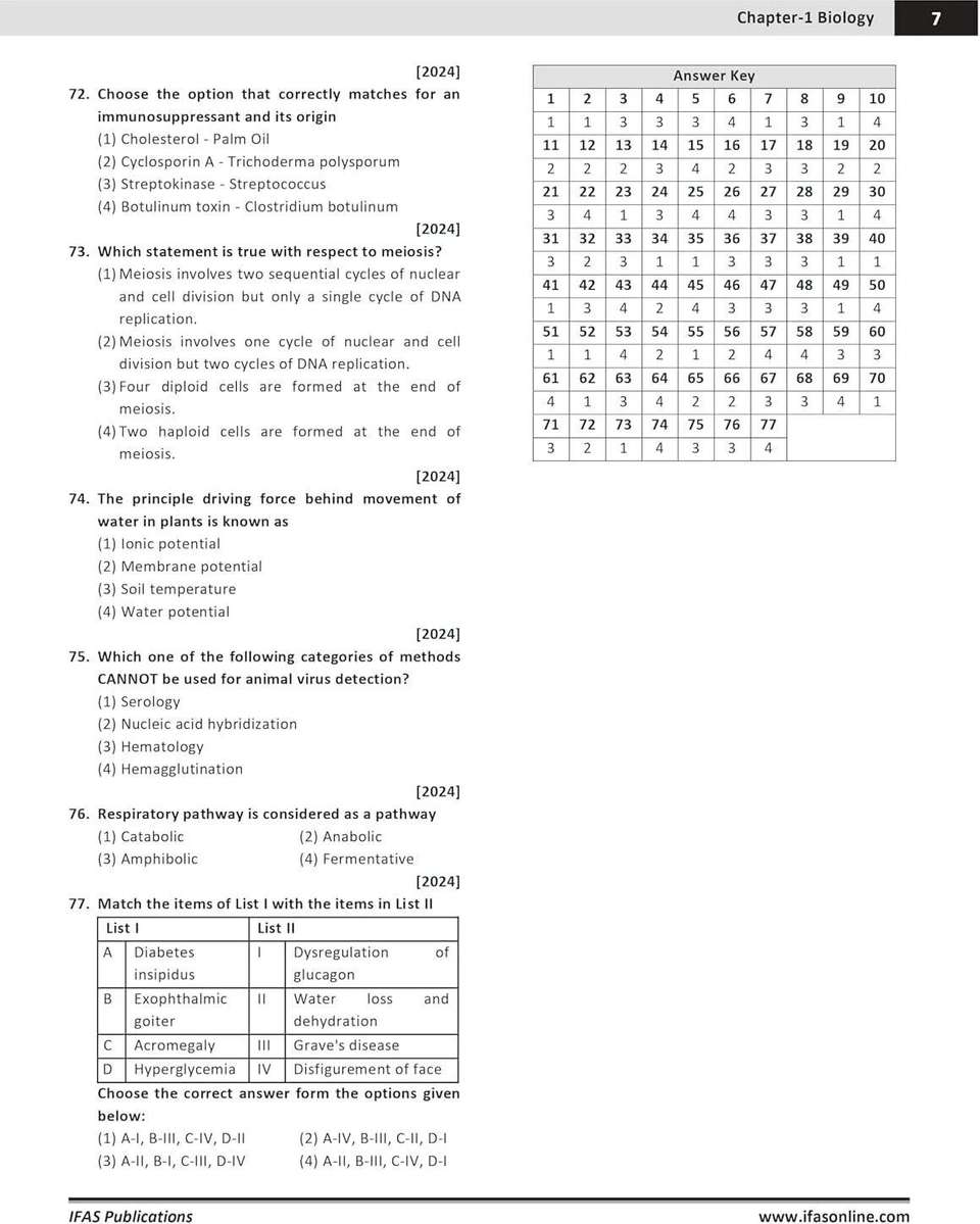 GAT B Biotechnology Book - 2026 | Previous Year Questions Book (2020 ...