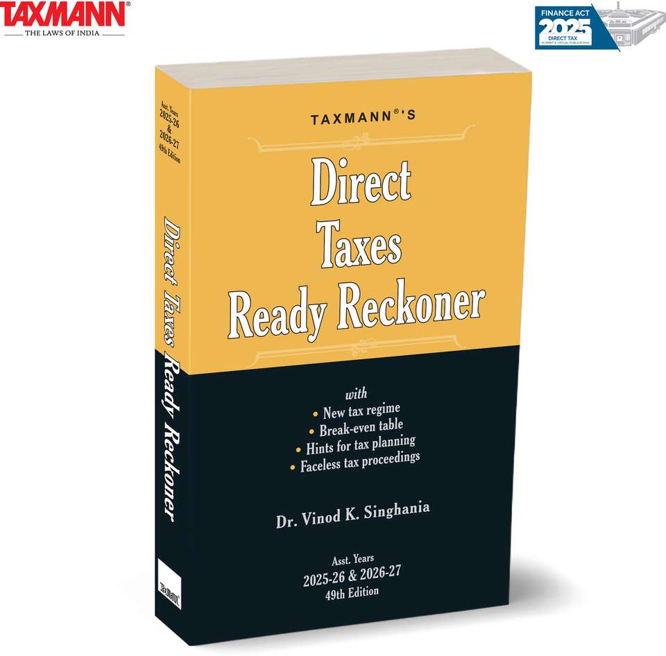 Taxmann's ESSENTIALS COMBO For Direct Taxes—Income Tax Act, Income Tax ...