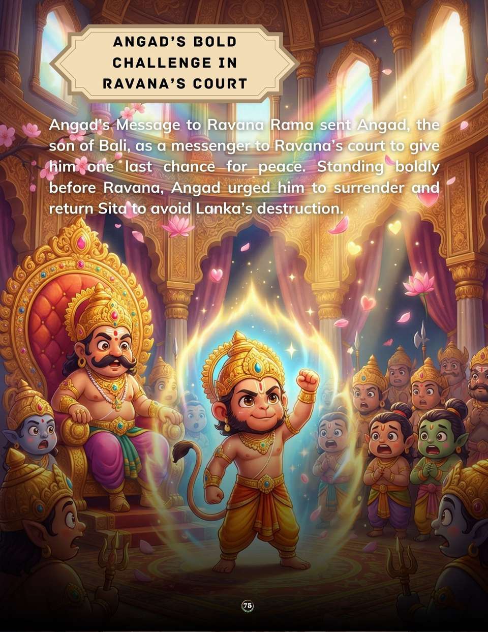 Ramayana for Kids - Illustrated Children’s Story Book with Moral ...