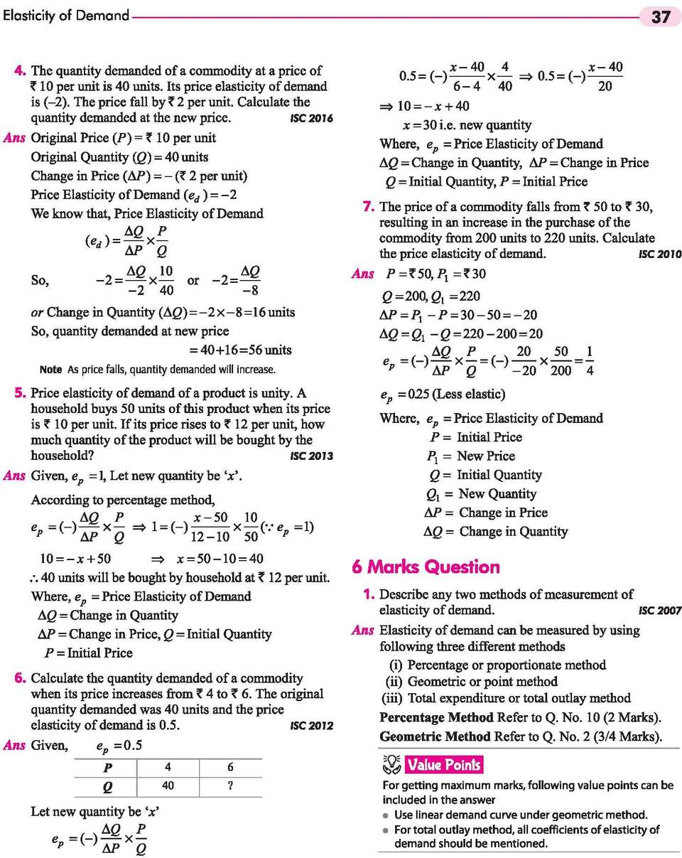 Arihant ISC Question Bank Chapterwise & Topicwise Class 12 Economics ...