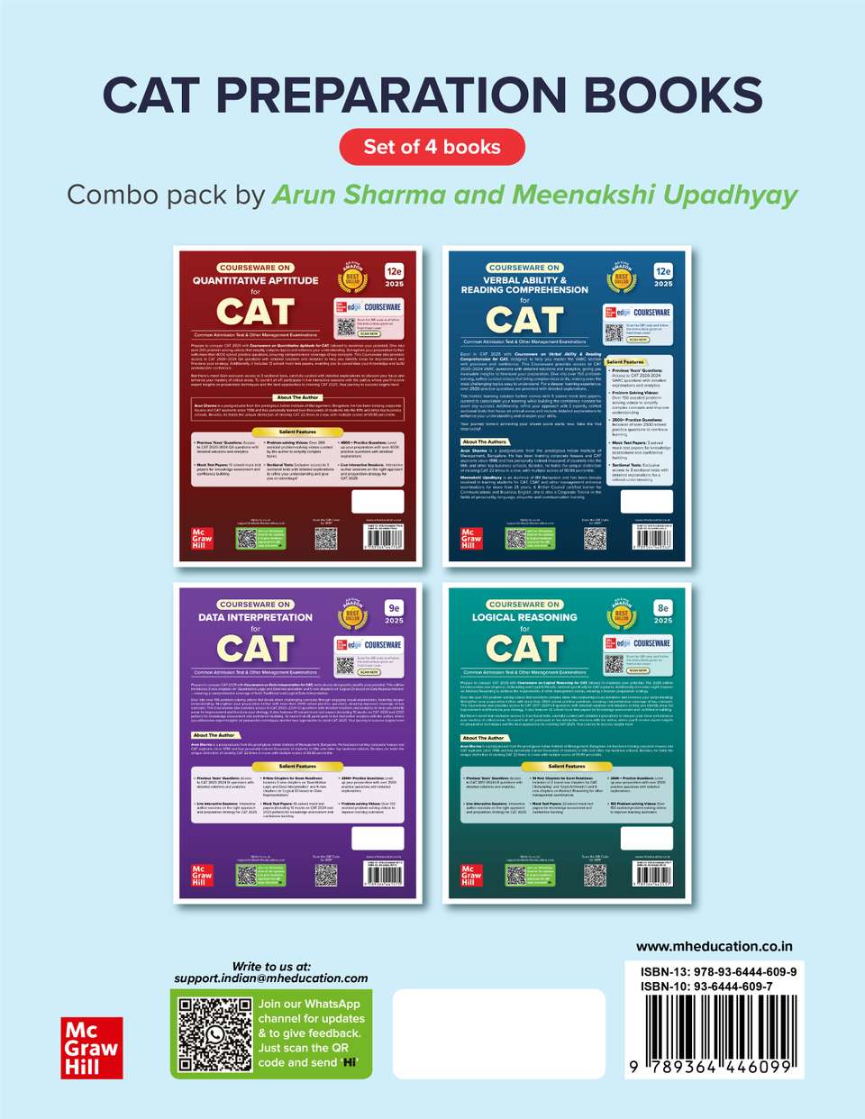 (Old Edition) CAT combo - QA, VARC, DI & LR: Buy (Old Edition) CAT ...