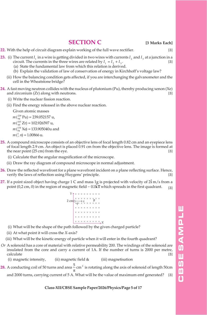 Arihant i-Succeed CBSE Sample Question Papers 2026 Physics, Chemistry ...