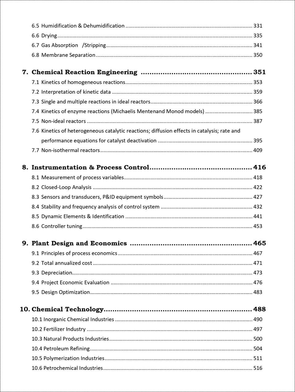GATE Chemical Engineering 2026 - 27 Years (2000–2026) Subject & Chapter ...