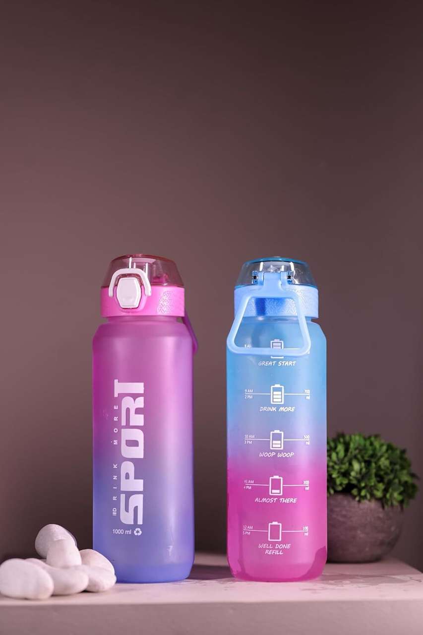 Savnix Cool BPA Free Water Bottle for Students Everyday Use 1000 ml ...