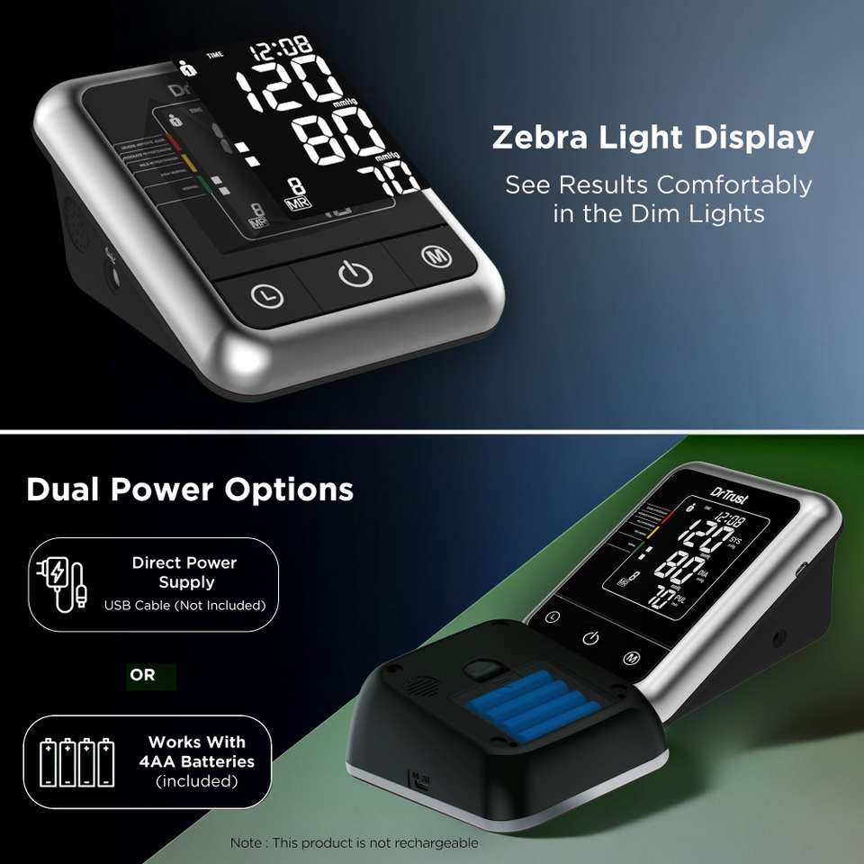 Dr Trust (USA) Fully Automatic A-One Galaxy Digital Blood Pressure ...