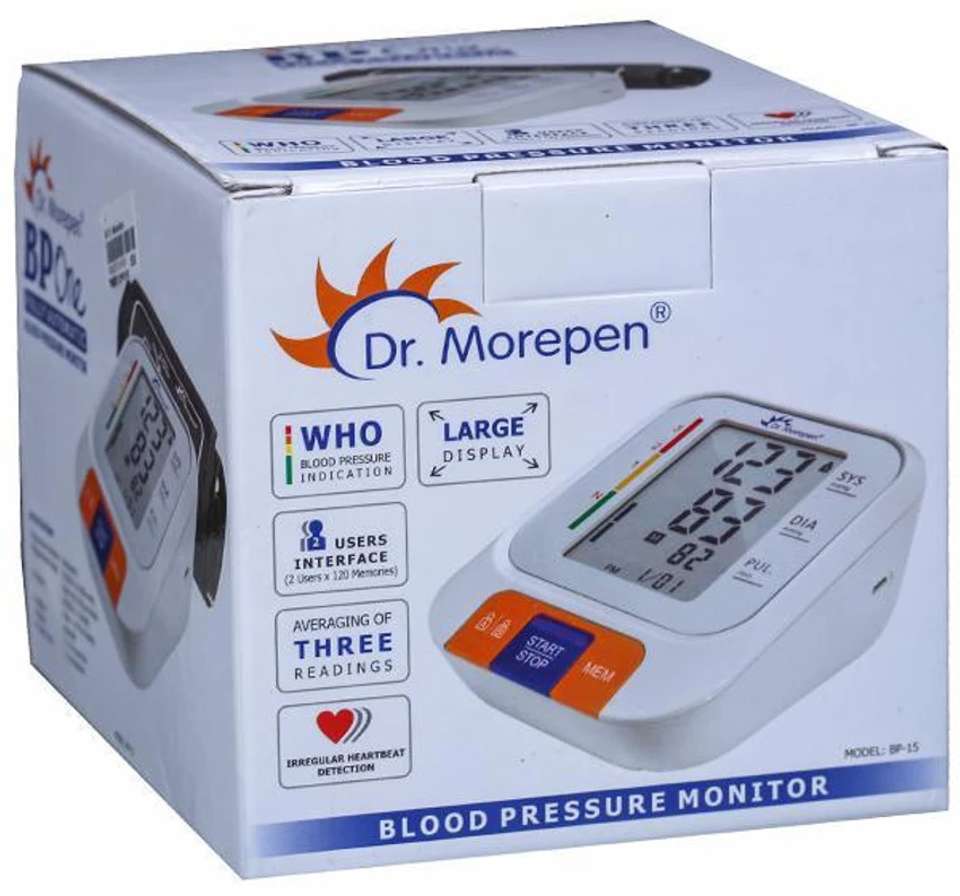 Dr. Morepen Full Automatic Digital Blood Pressure Machine (BP14) Bp ...