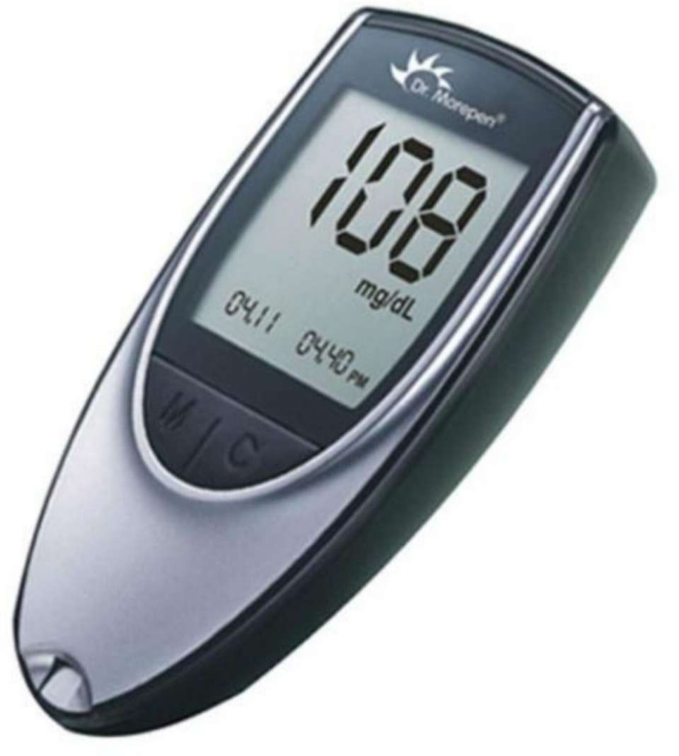Dr. Morepen BP-15 Glucometer combo pack BP-15, Glucometer BG03 WITH 100 ...