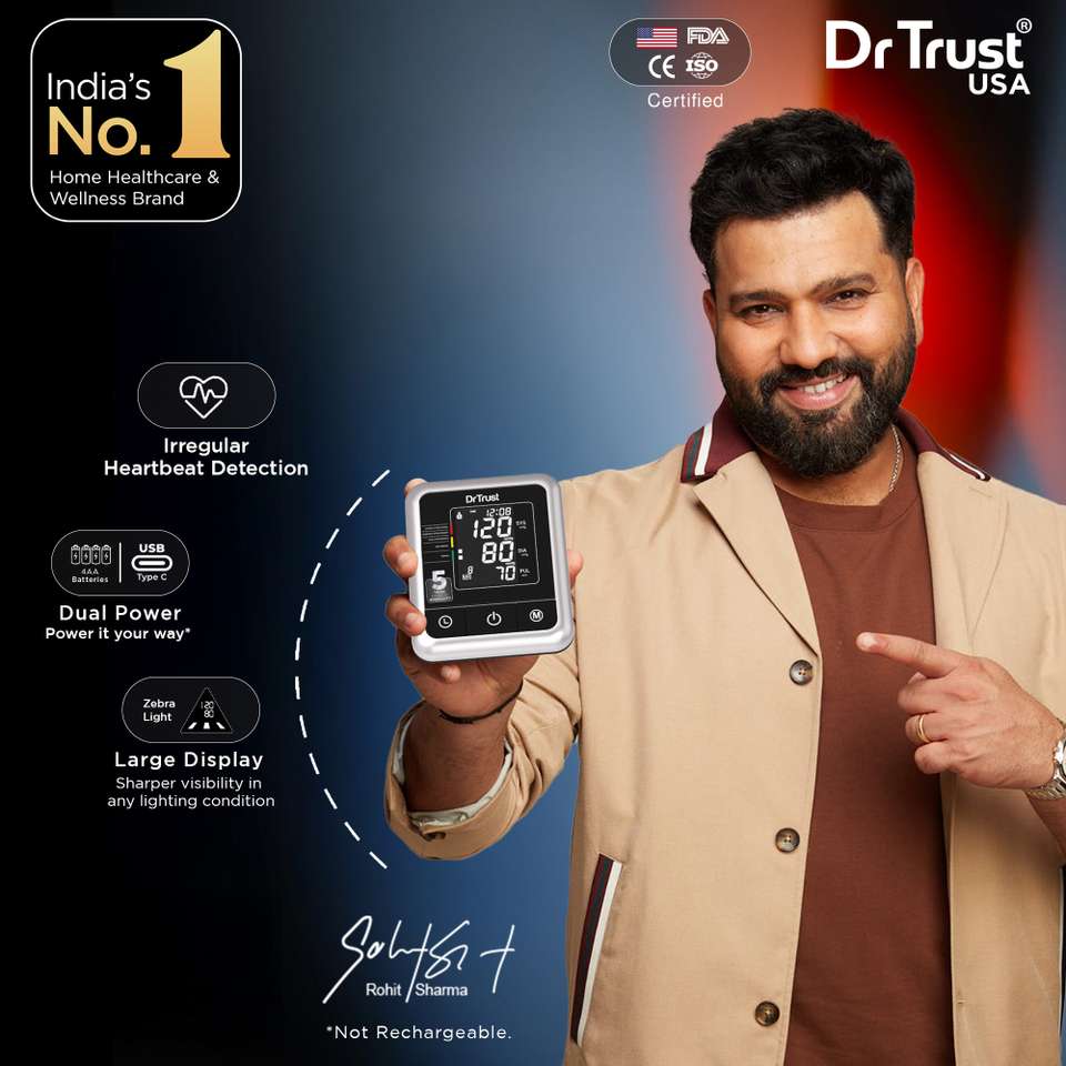 Dr Trust (USA) Fully Automatic A-One Galaxy Digital Blood Pressure ...