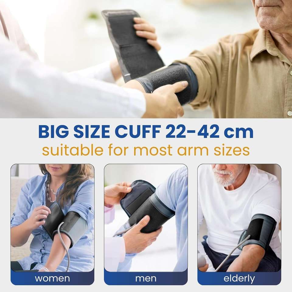 Medtech BP09N BL Portable Automatic Digital Blood Pressure Monitor ...