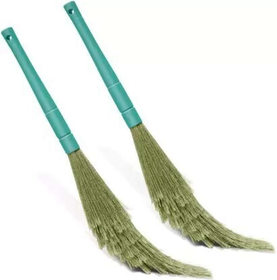 Spotselling Nylon Jharu |Broom dust free 100% | Plastic Jharu | Pack 2 ...