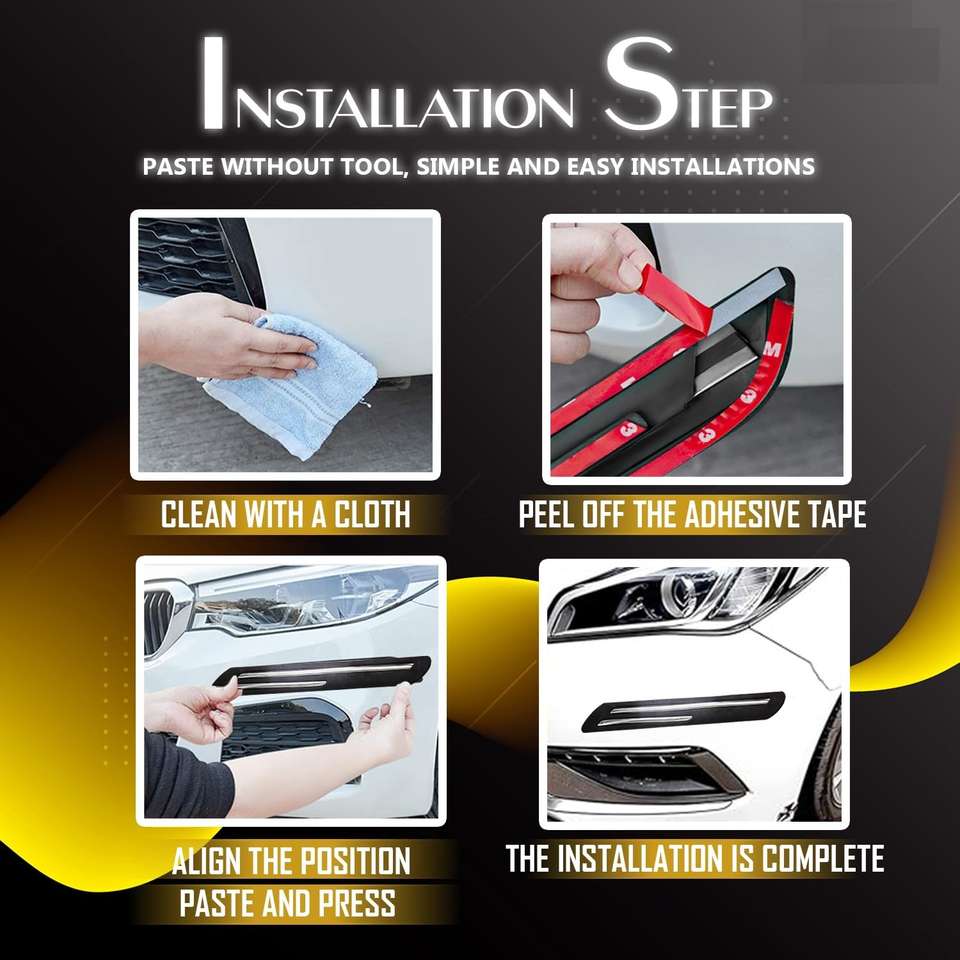 ROSHNEER ENTERPRISES Rubber Car Bumper Guard Price in India - Buy ...