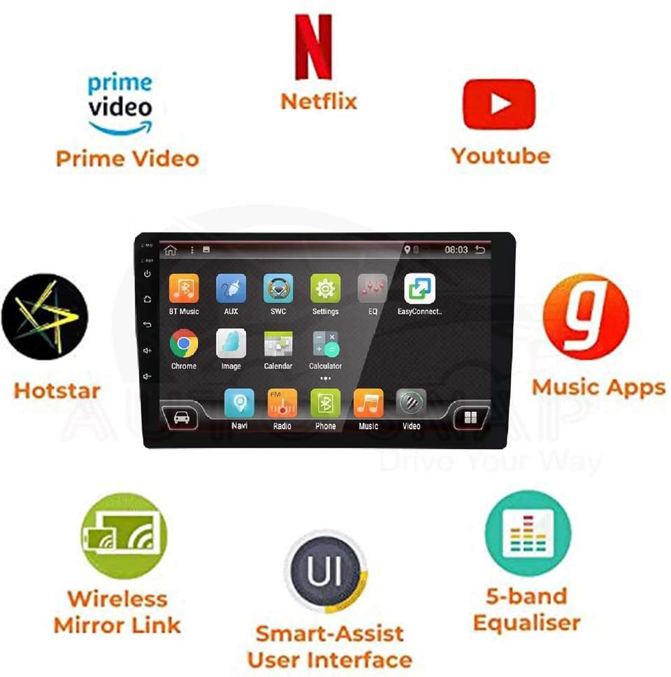 Autovynk 9" Android+CarPlay Compatible With Maruti Ertiga, Frame, AHD ...