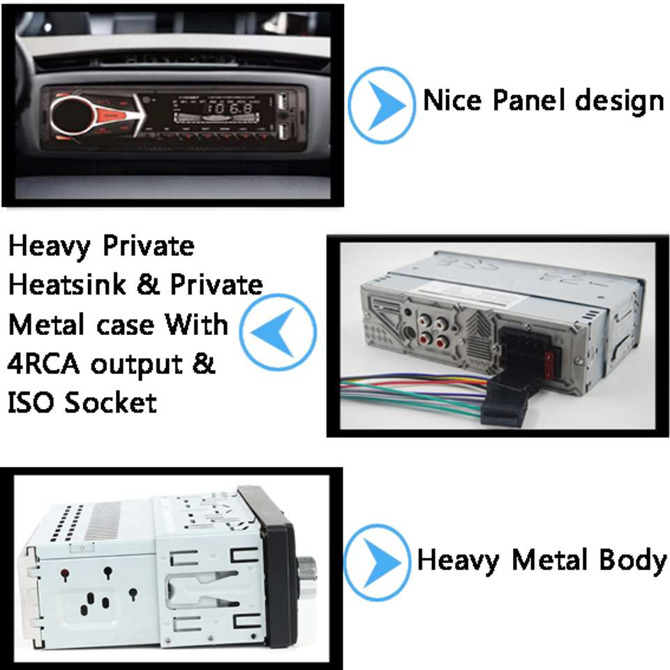 MATIES Universal Duoble USB Media Player With Tf Card/Aux & Remote ...