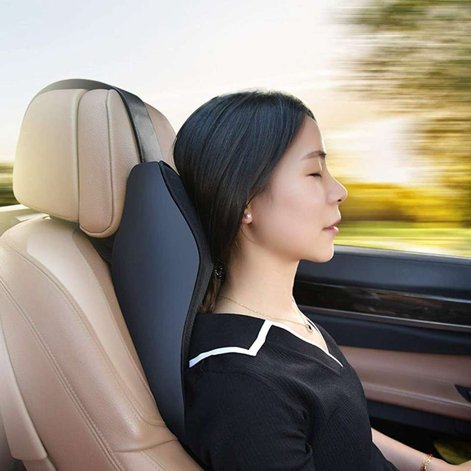 Romj Black Memory Foam Car Pillow Cushion For Universal For Car Price