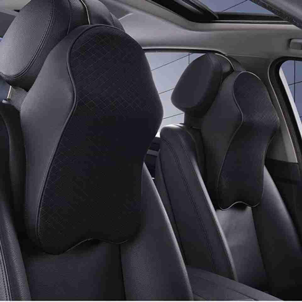 Romj Black Memory Foam Car Pillow Cushion For Universal For Car Price