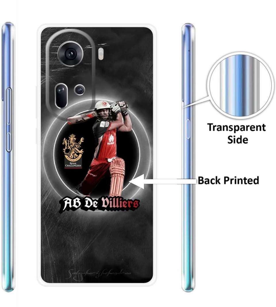 MASURA Back Cover for OPPO Reno11 5G, AB De Viliers, RCB, IPL, Team ...