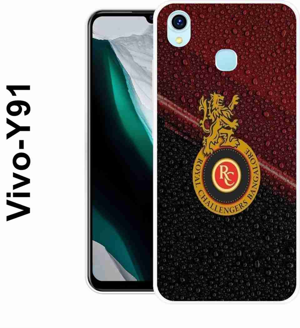 MASURA Back Cover for Vivo Y1s 2021, RCB, IPL, New, Logo, Virat, Kohli ...
